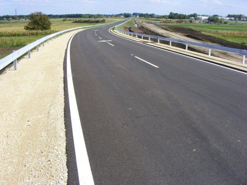 Work within the M43 motorway stretch - Makó Eastern Bypass (Hungary)